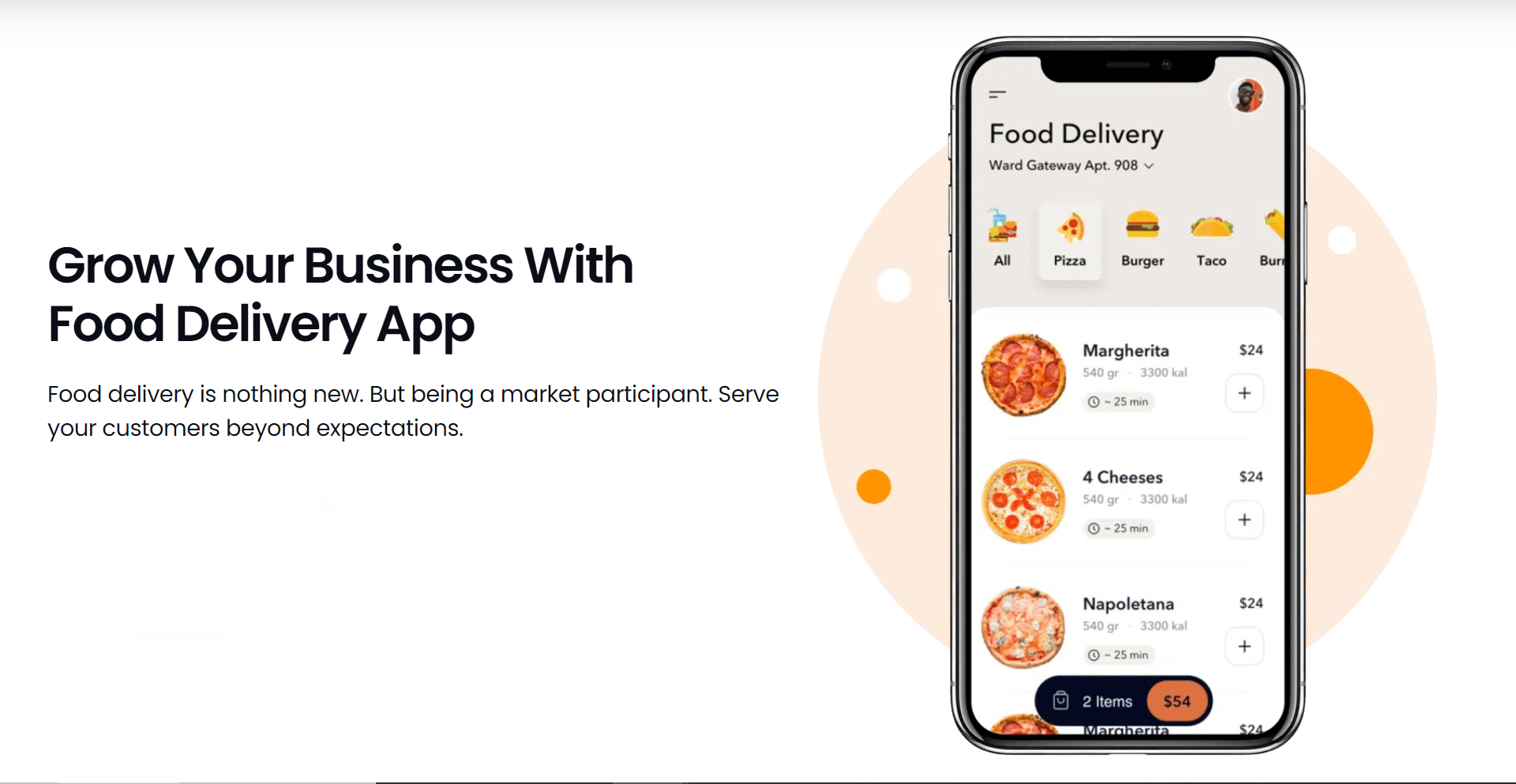Leading Food Delivery App Development Company | Devherds